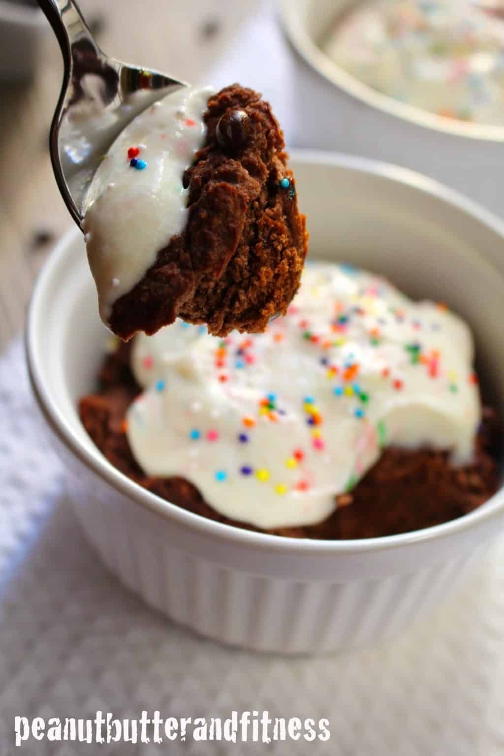 Fudgy Black Bean Birthday Cookie Pie - Peanut Butter and Fitness