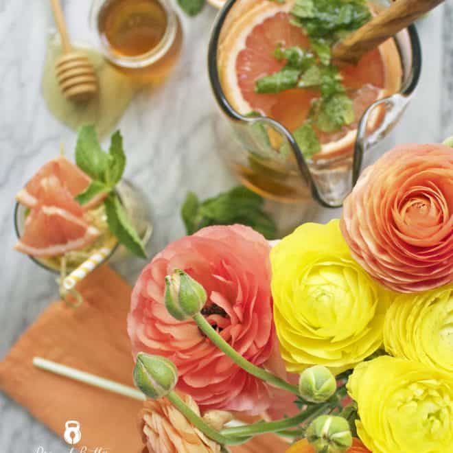 Empress Grapefruit Collins - Peanut Butter and Fitness