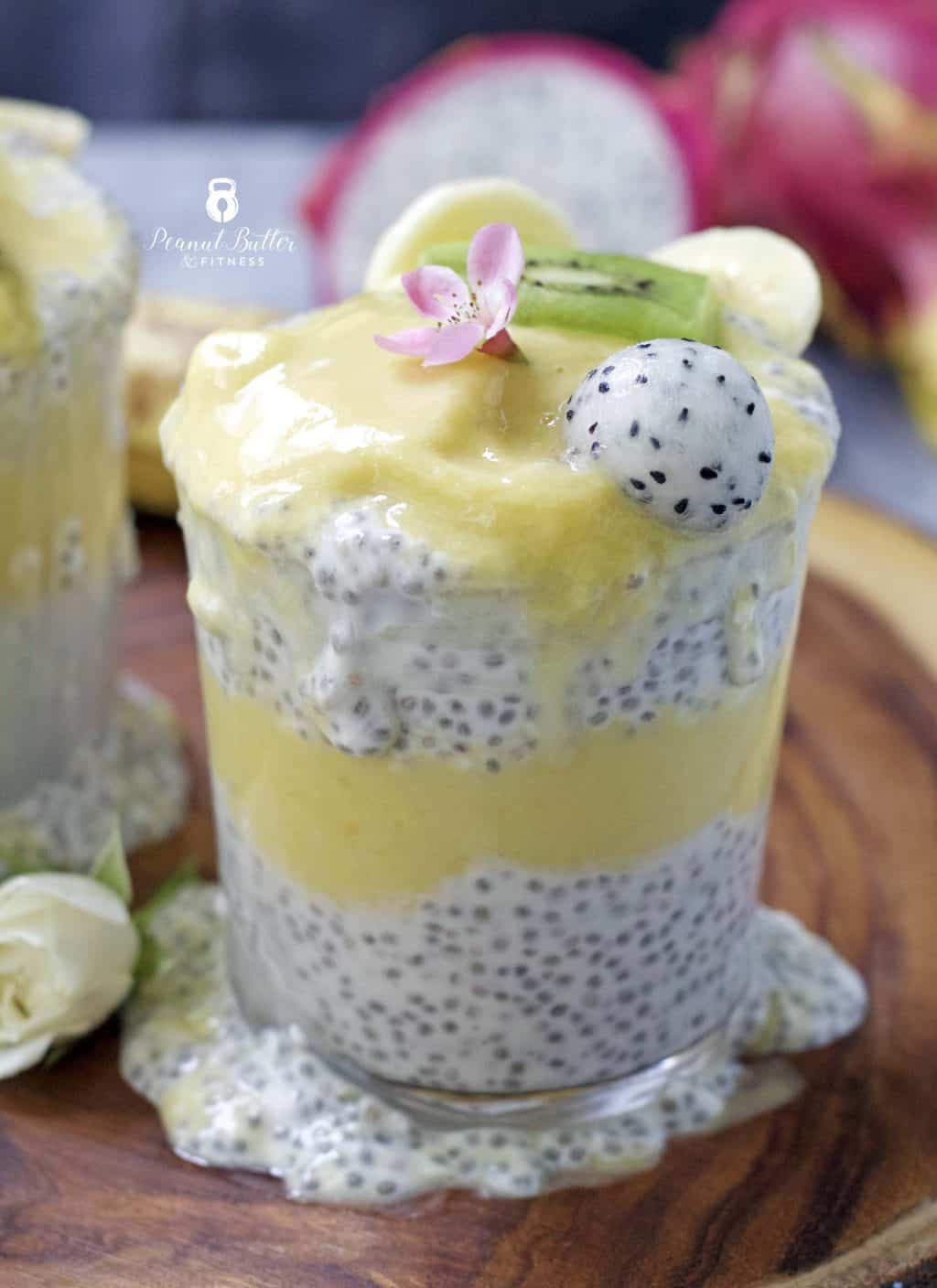 Tropical Chia Pudding - Peanut Butter and Fitness