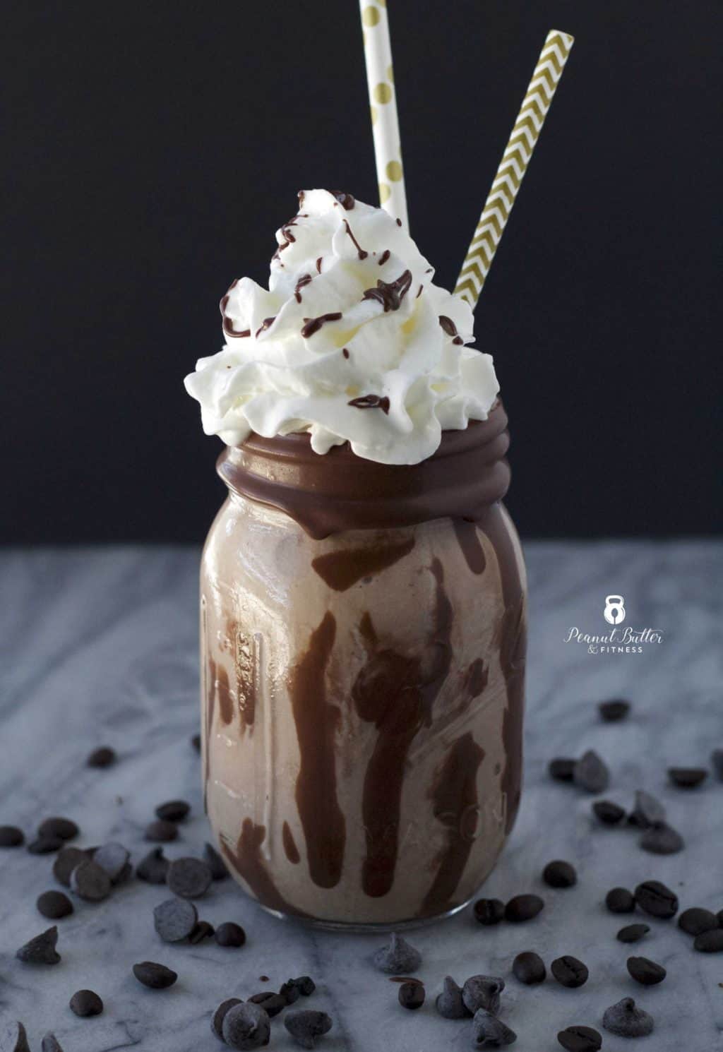 Mocha Protein Shake - Peanut Butter and Fitness