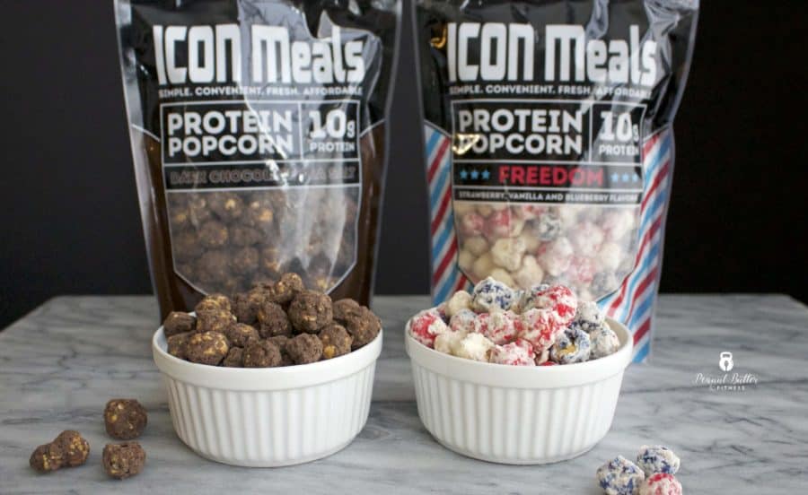 Product Review - Icon Meals Protein Popcorn - Peanut Butter and Fitness
