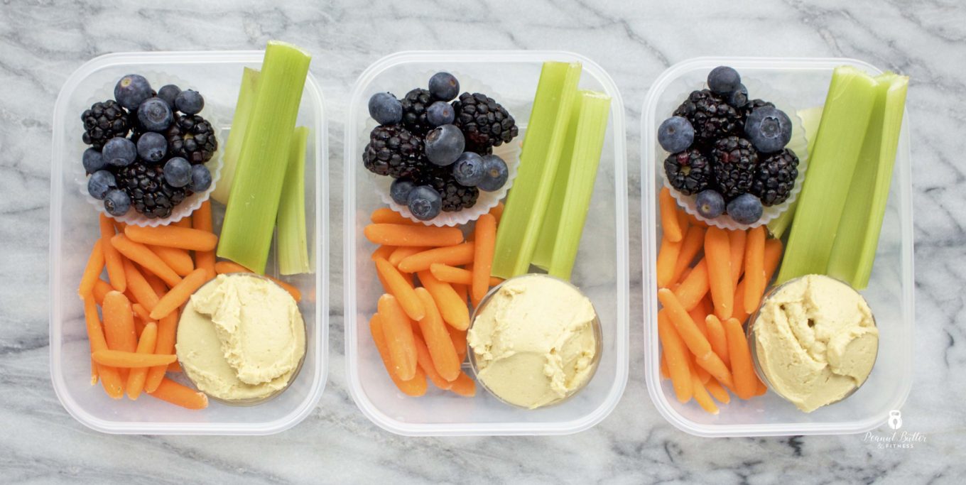 Snack Prep Ideas - Peanut Butter and Fitness