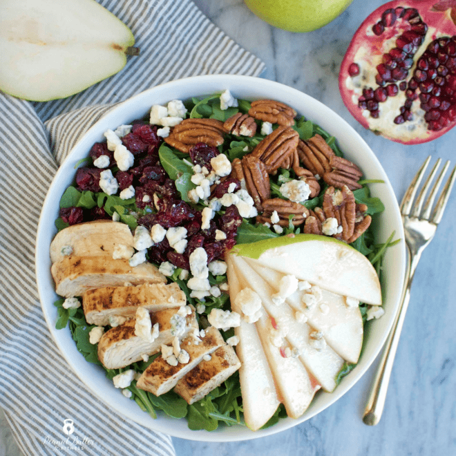 Pear + Sage Prosecco Cocktail - Peanut Butter and Fitness