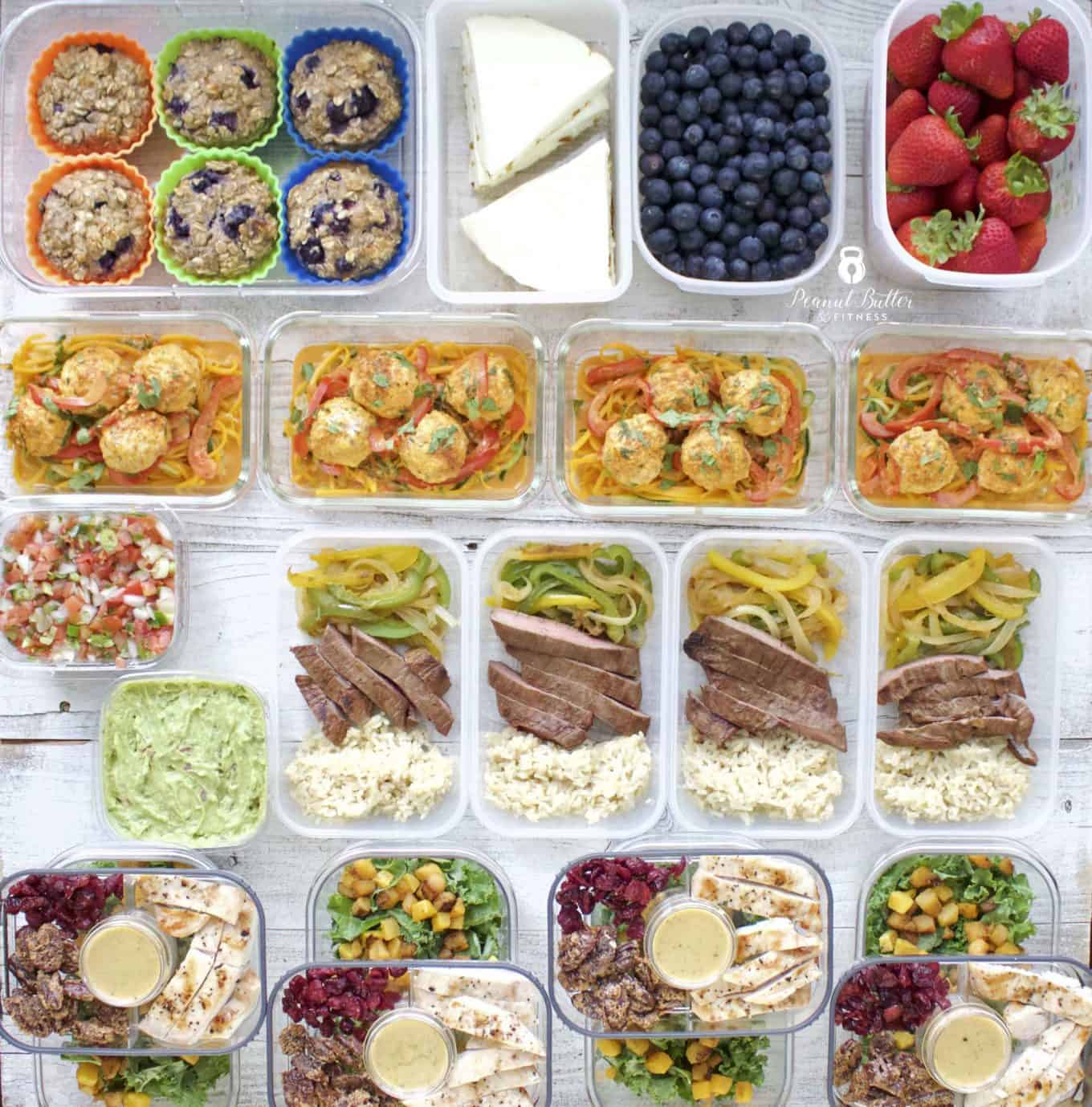 Healthy New Year: 2018 Meal Prep Round-Up - Peanut Butter and Fitness