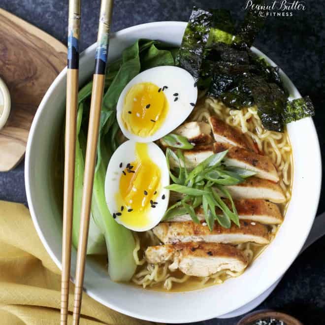 Quick Spicy Shoyu Ramen - Peanut Butter and Fitness