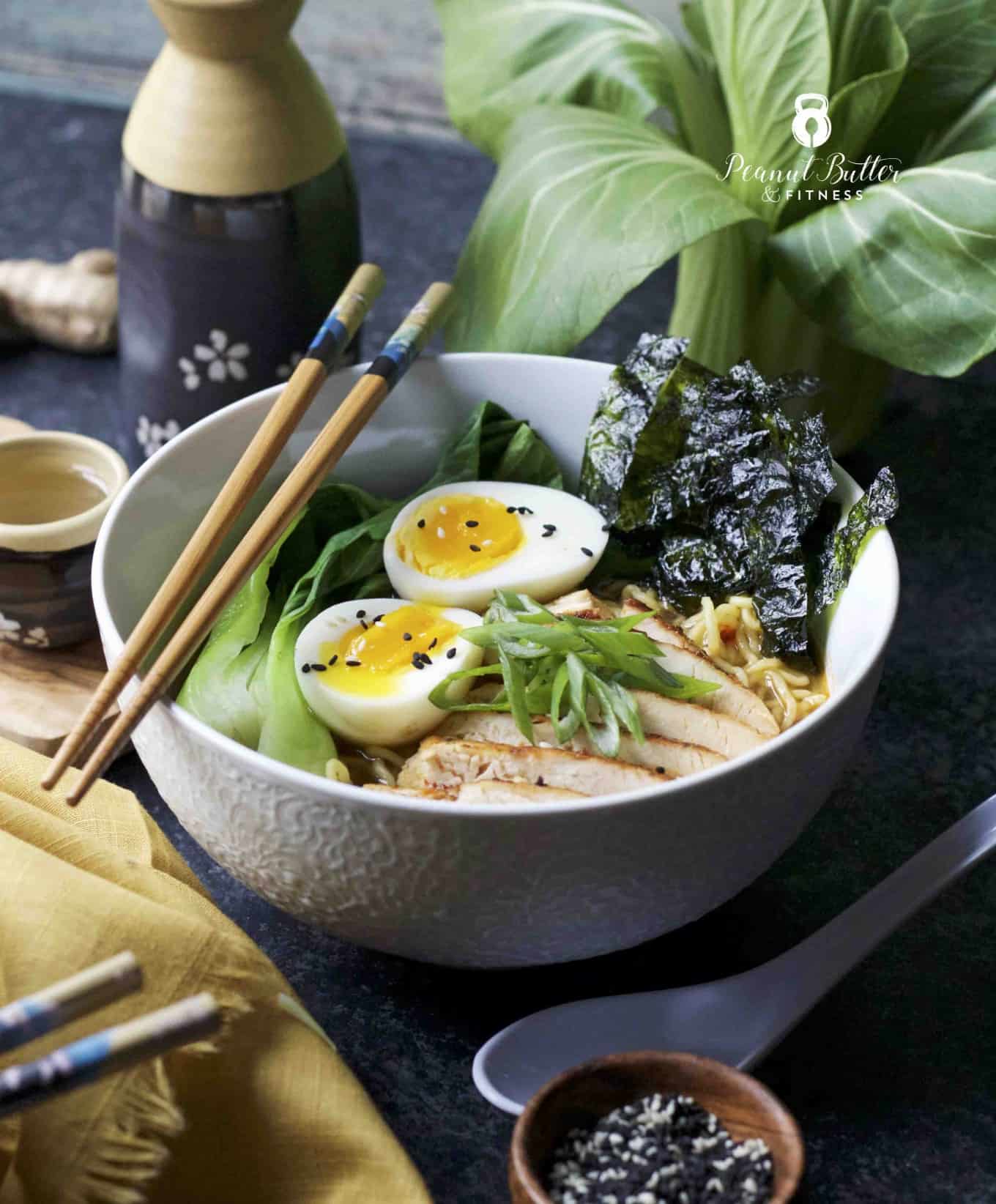 Quick Spicy Shoyu Ramen - Peanut Butter and Fitness