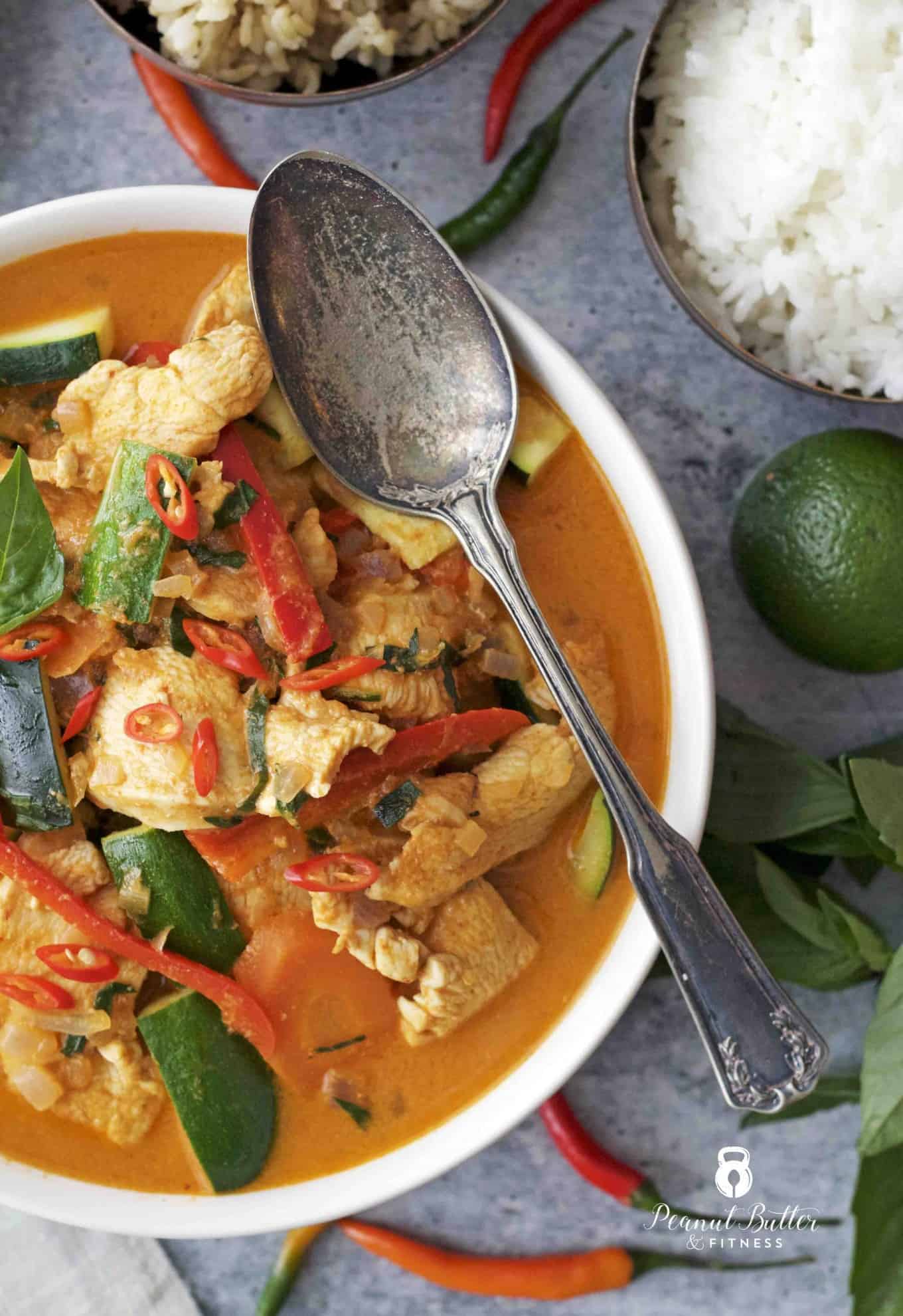 Red Thai Curry - Peanut Butter and Fitness