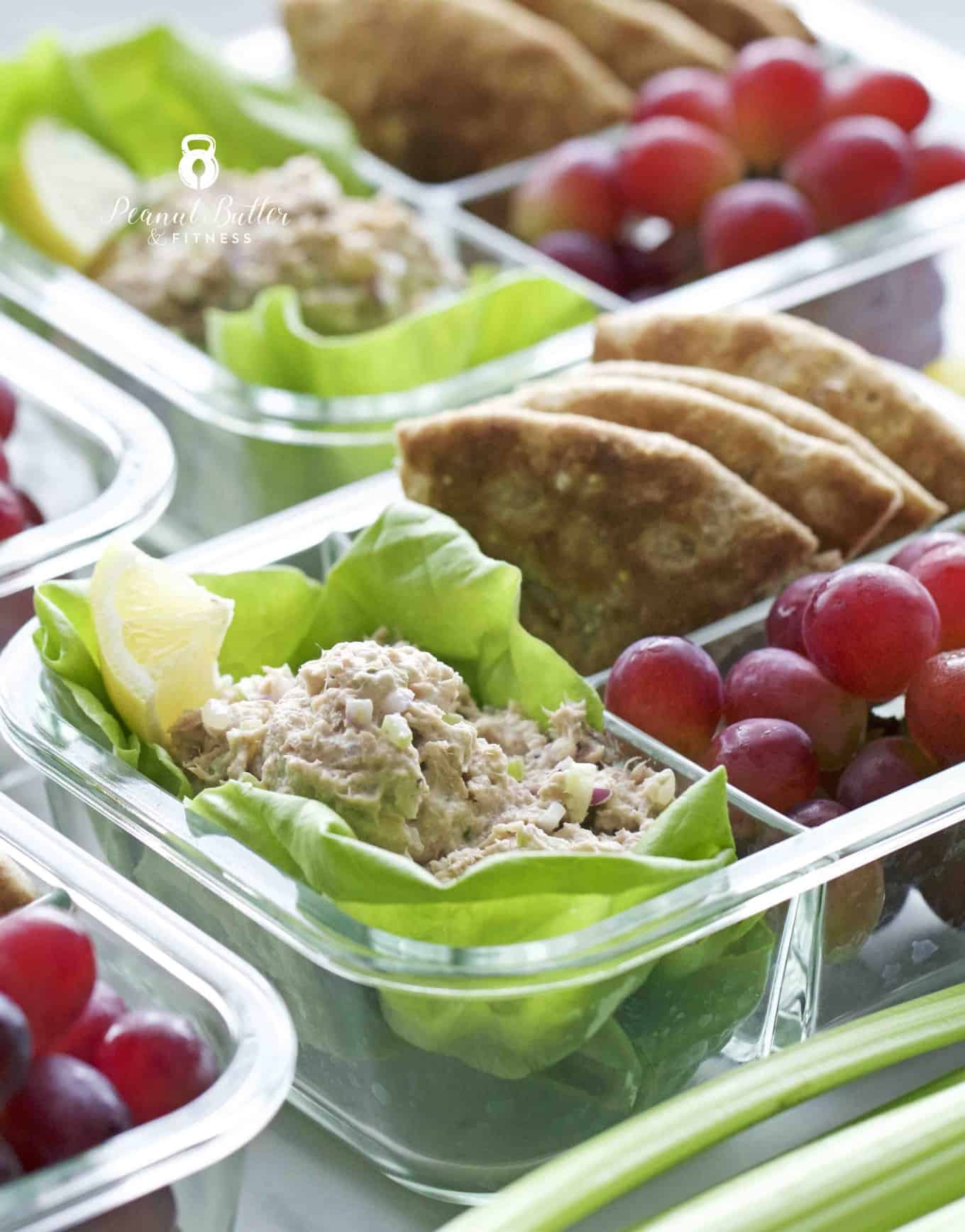 Tuna Salad Meal Prep - Peanut Butter and Fitness