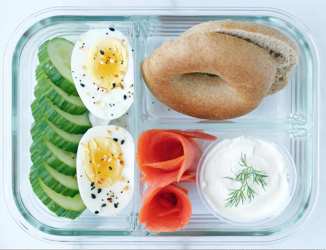 Bento Breakfast Meal Prep - Peanut Butter and Fitness