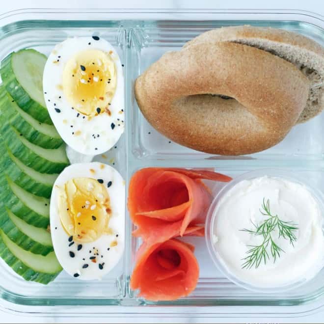 Bento Breakfast Meal Prep - Peanut Butter and Fitness