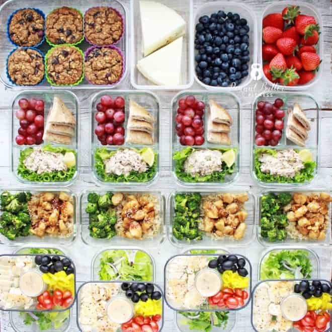 Tuna Salad Meal Prep - Peanut Butter and Fitness