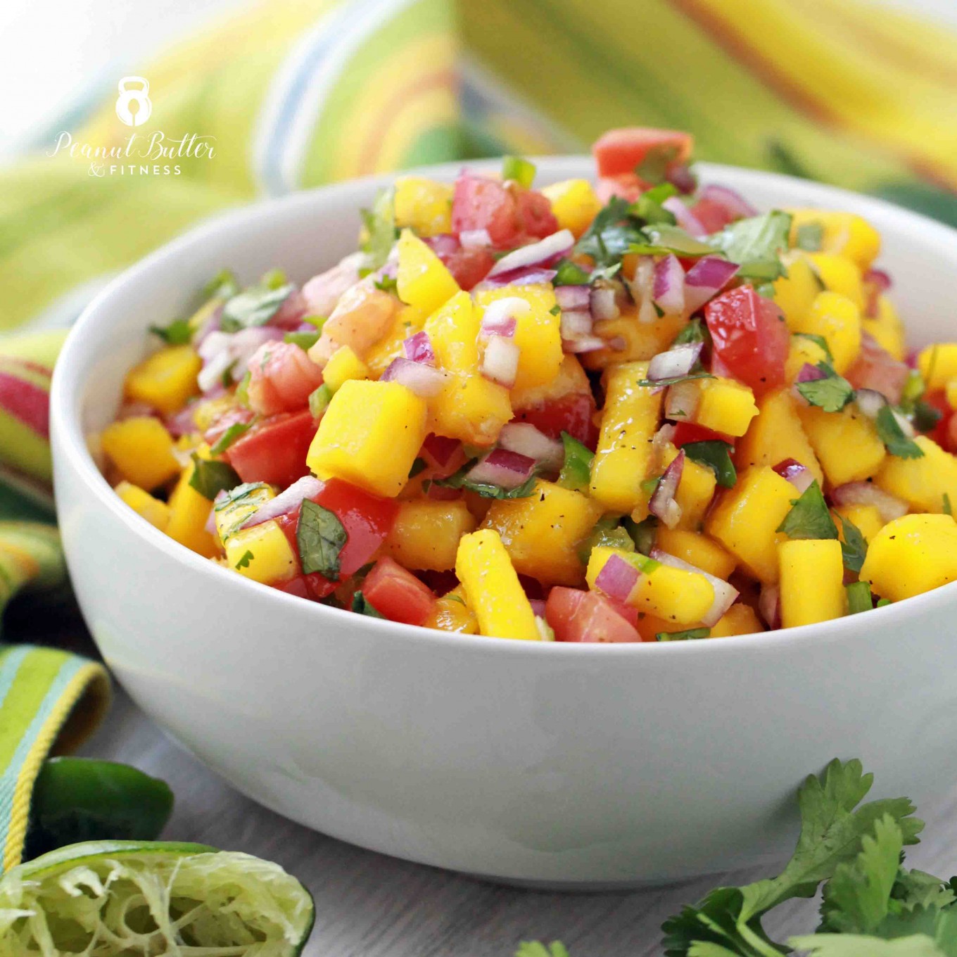 Blackened Mahi Mahi with Mango Salsa - Peanut Butter and Fitness