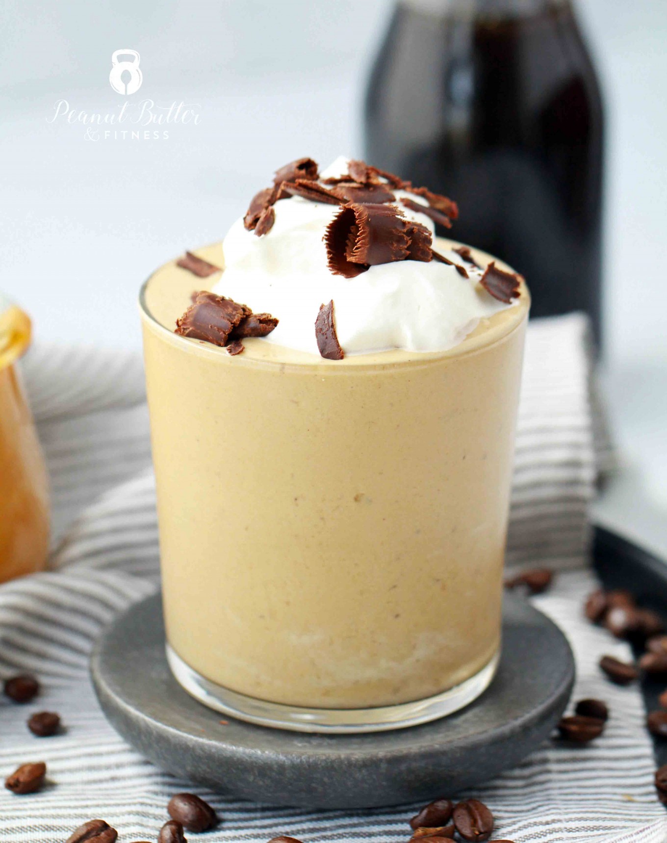 Dairy-Free Peanut Butter Cold Brew Protein Shake - Peanut Butter and ...