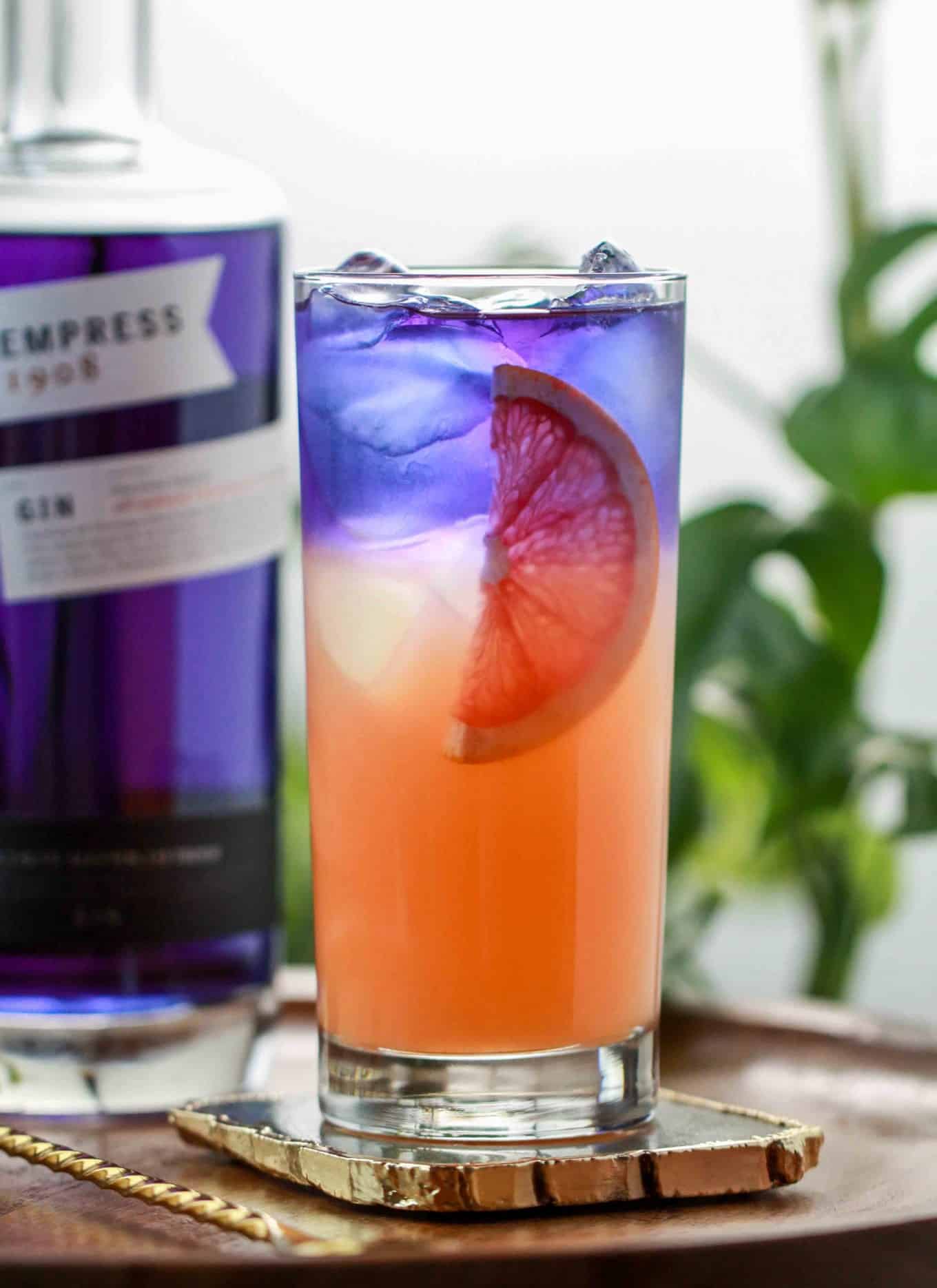 Empress Grapefruit Collins - Peanut Butter and Fitness