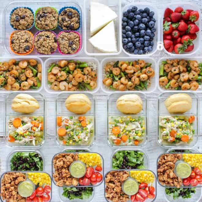 Meal Prep - Week of January 25th, 2021 - Peanut Butter and Fitness