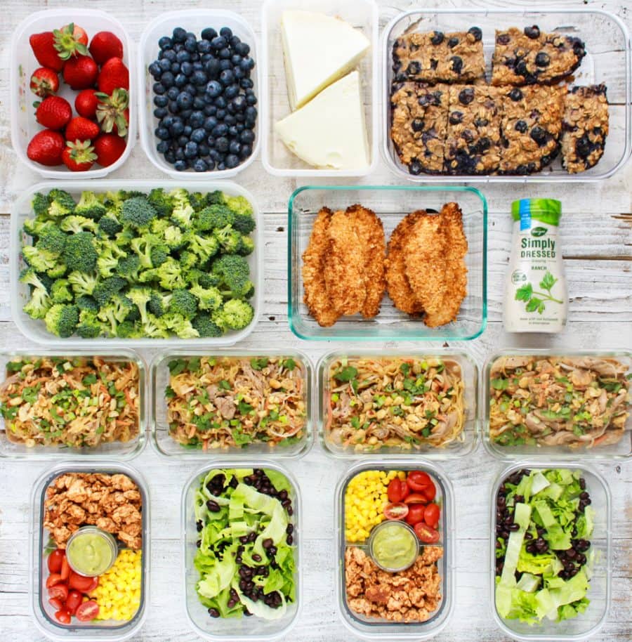 Meal Prep - Week of April 19th, 2021 - Peanut Butter and Fitness