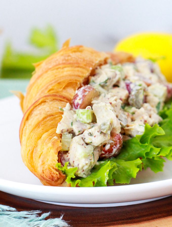 Summer Chicken Salad - Peanut Butter and Fitness