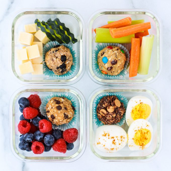 Protein Energy Ball Snack Packs - Peanut Butter and Fitness