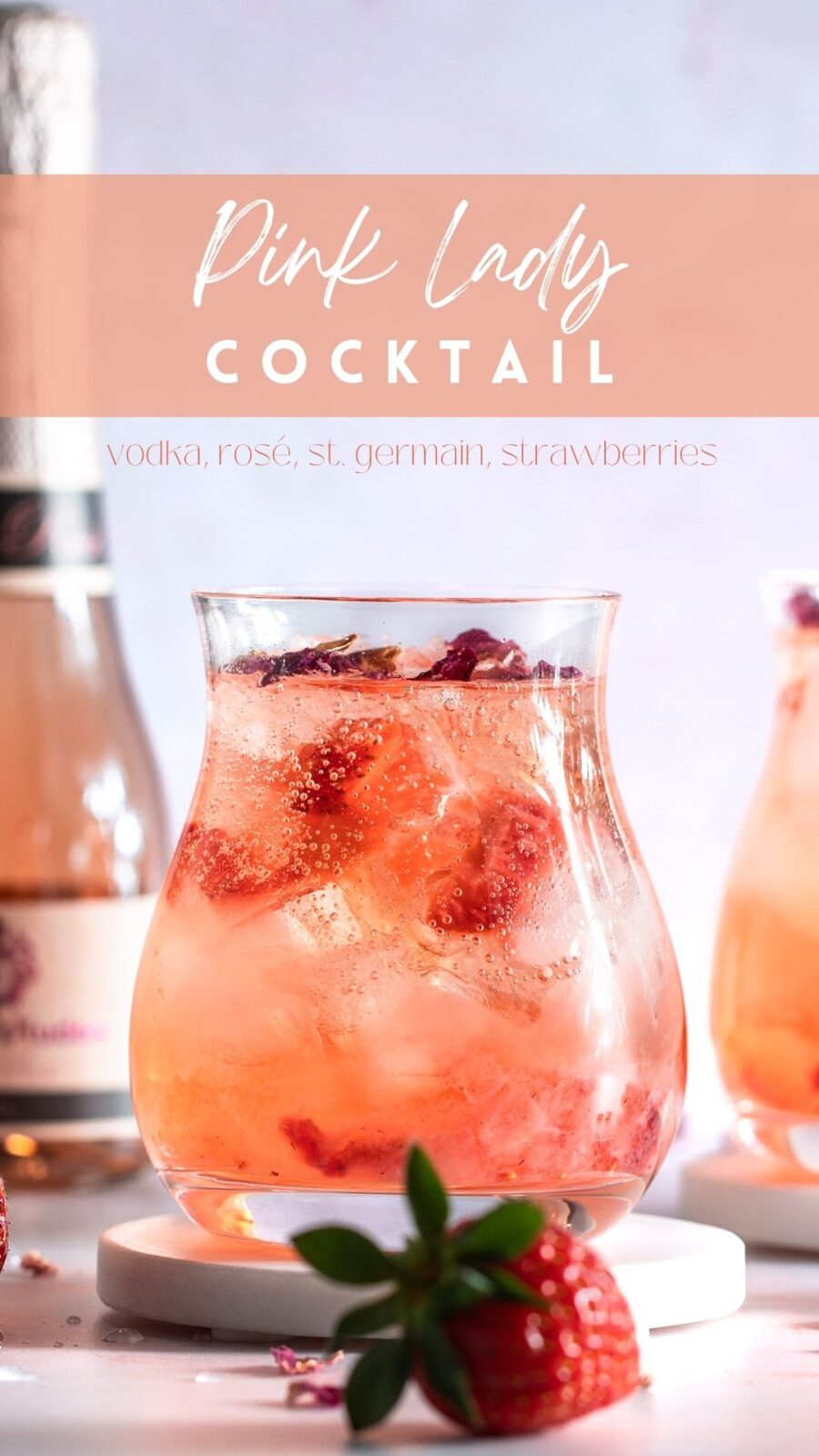 Pink Lady Cocktail - Peanut Butter and Fitness
