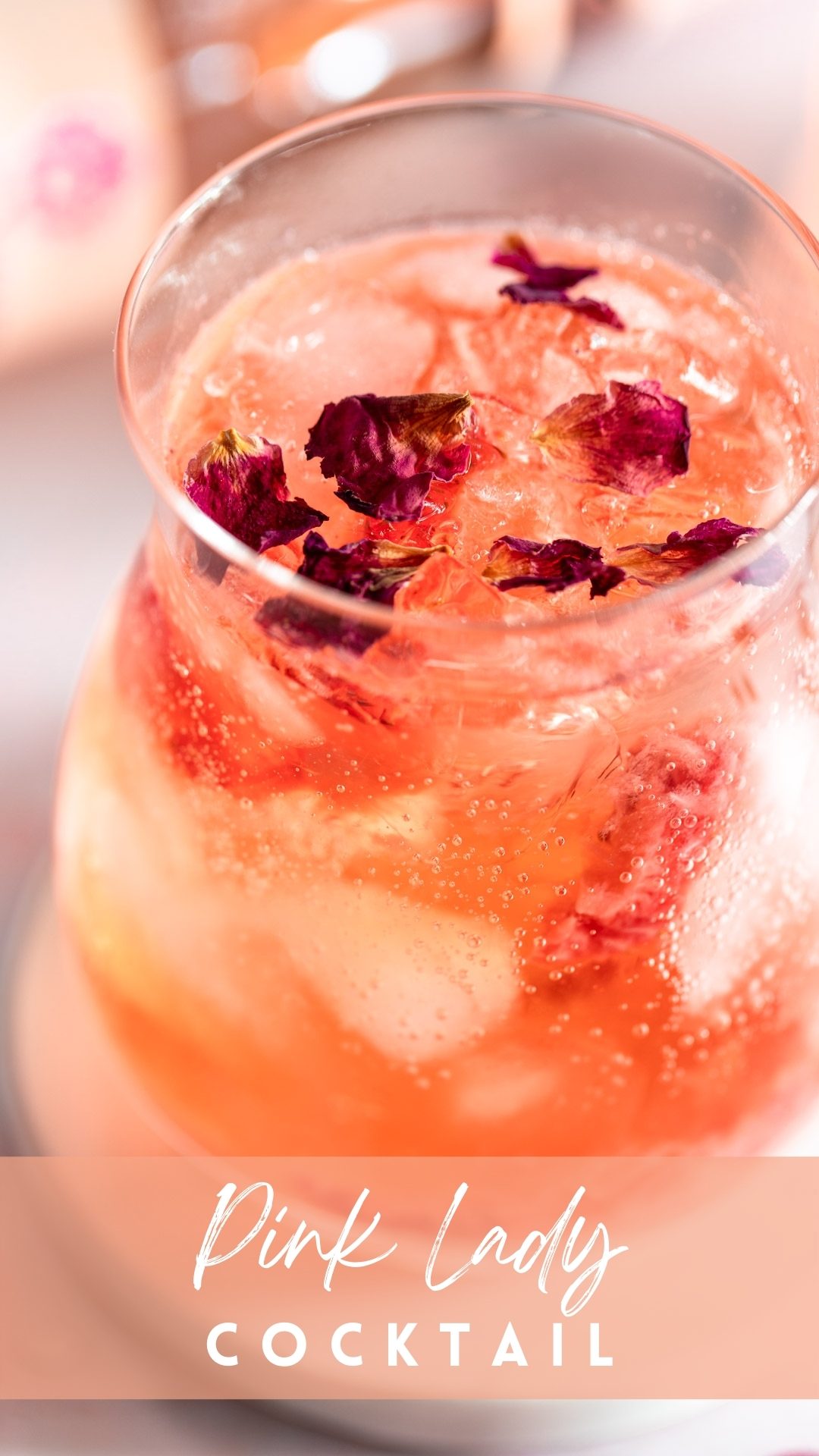 Pink Lady Cocktail - Peanut Butter and Fitness