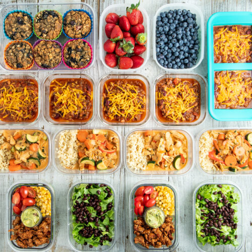 Meal Prep Mondays - One Week Prep - Peanut Butter and Fitness