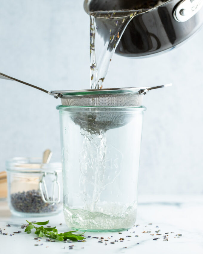 Big Batch Cocktails: Lavender Lemonade - Peanut Butter and Fitness