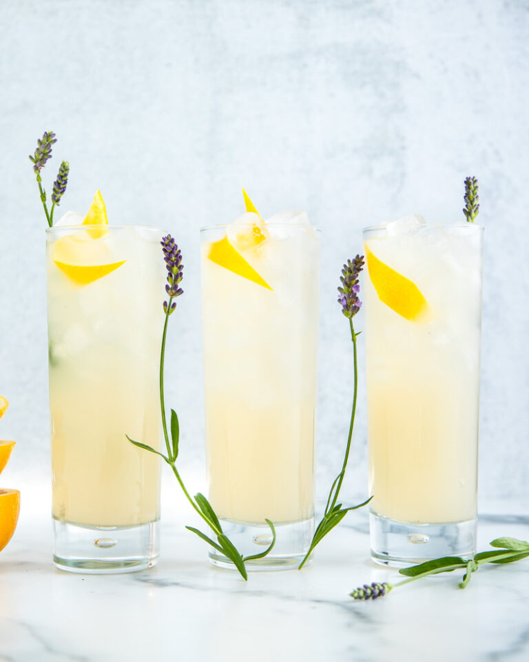 Big Batch Cocktails: Lavender Lemonade - Peanut Butter and Fitness