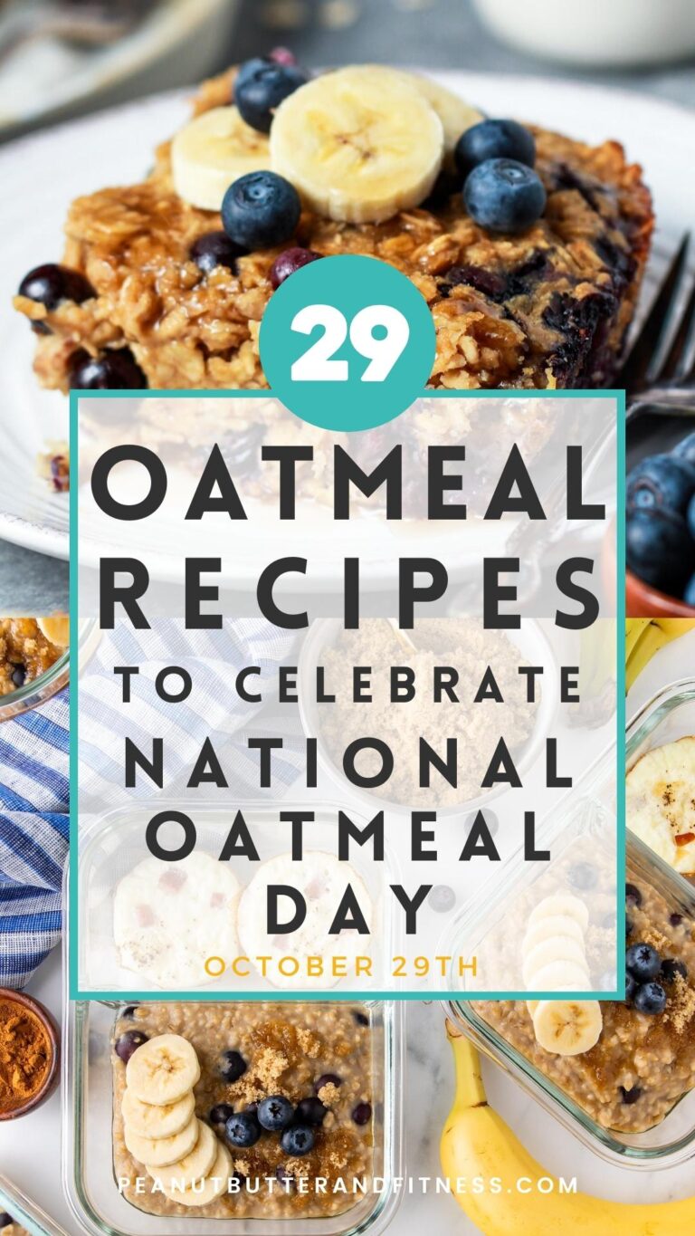 29 Best Oatmeal Recipes - Peanut Butter and Fitness