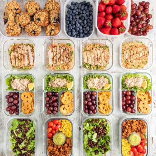 Meal Prep - Week of January 8th, 2023 - Peanut Butter and Fitness