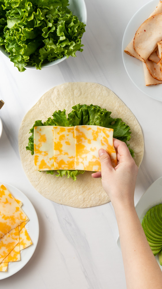 California Chicken Club Wraps - Peanut Butter and Fitness