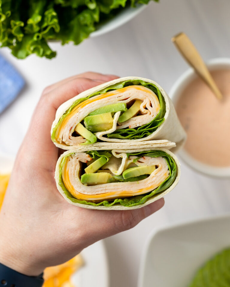 California Chicken Club Wraps - Peanut Butter and Fitness