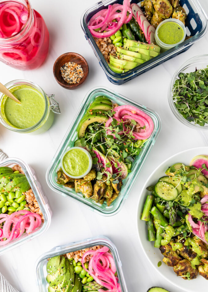 Green Goddess Power Bowls - Peanut Butter and Fitness