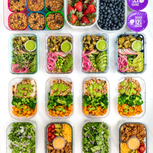 Meal Prep - Week of June 25th, 2023 - Peanut Butter and Fitness