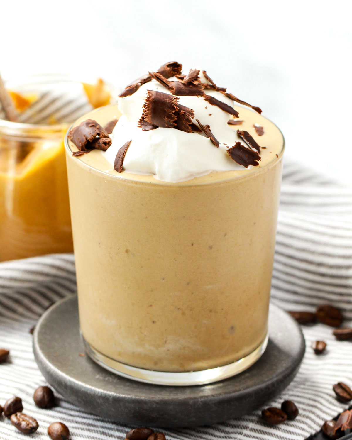 Dairy-Free Peanut Butter Cold Brew Protein Shake - Peanut Butter and ...