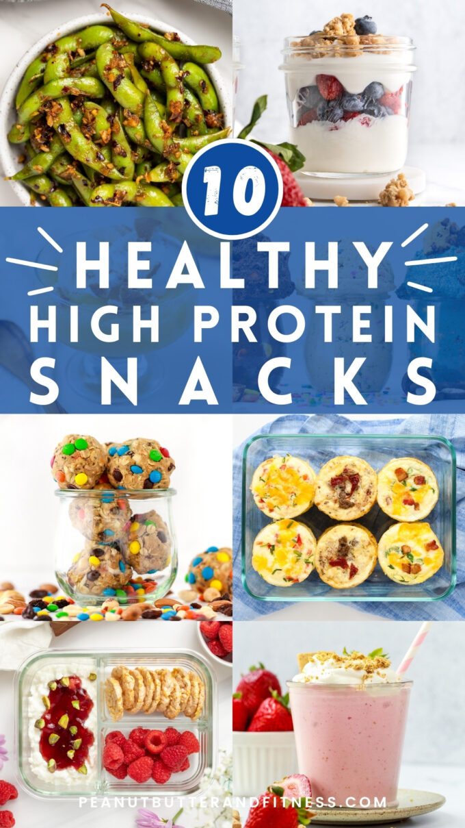 10 High Protein Snack Ideas - Peanut Butter and Fitness