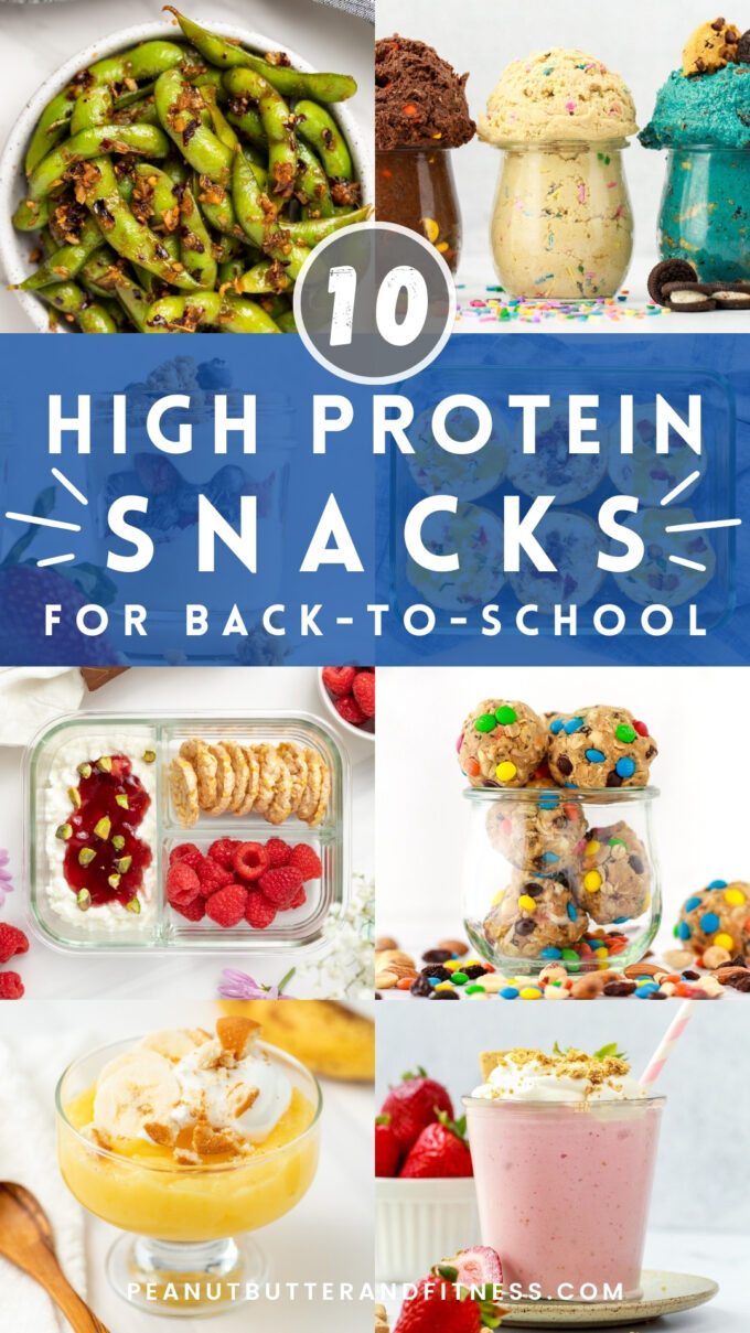 10 High Protein Snack Ideas - Peanut Butter and Fitness