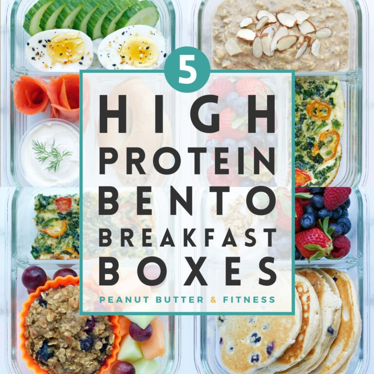 Bento Breakfast Meal Prep - Peanut Butter and Fitness