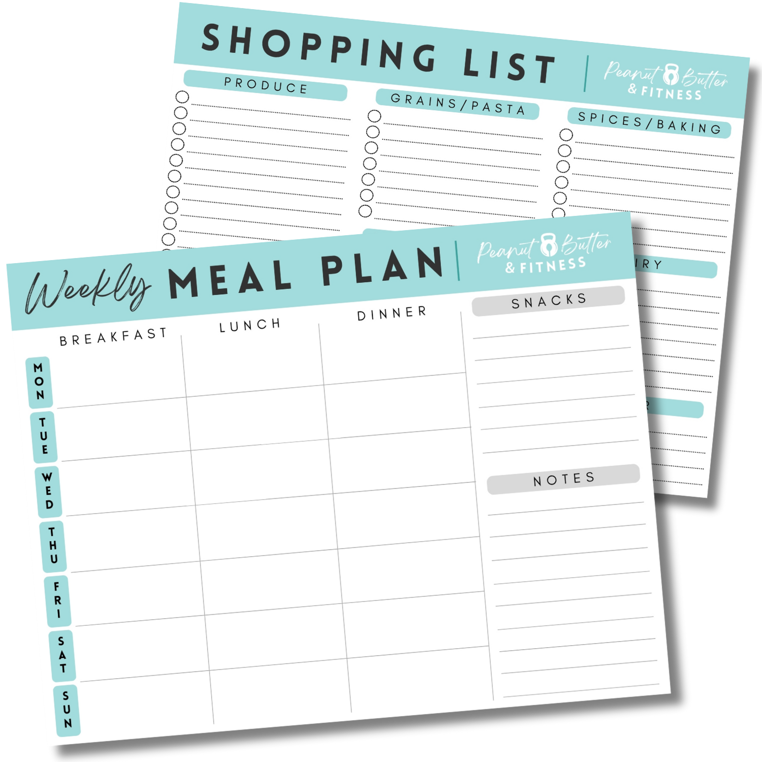 How to: Create a Meal Plan - Peanut Butter and Fitness