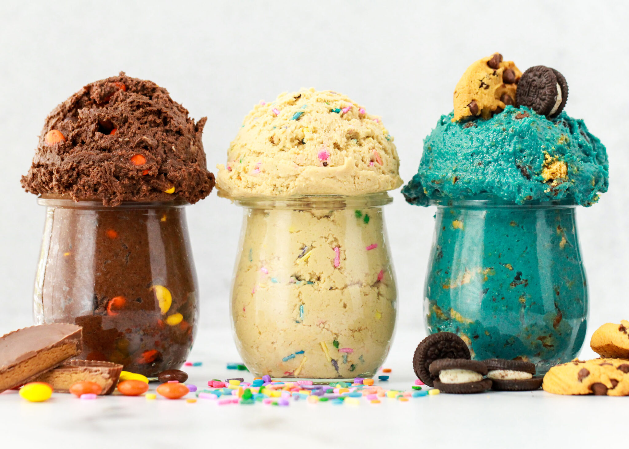 Protein Cookie Dough Trio - Peanut Butter and Fitness
