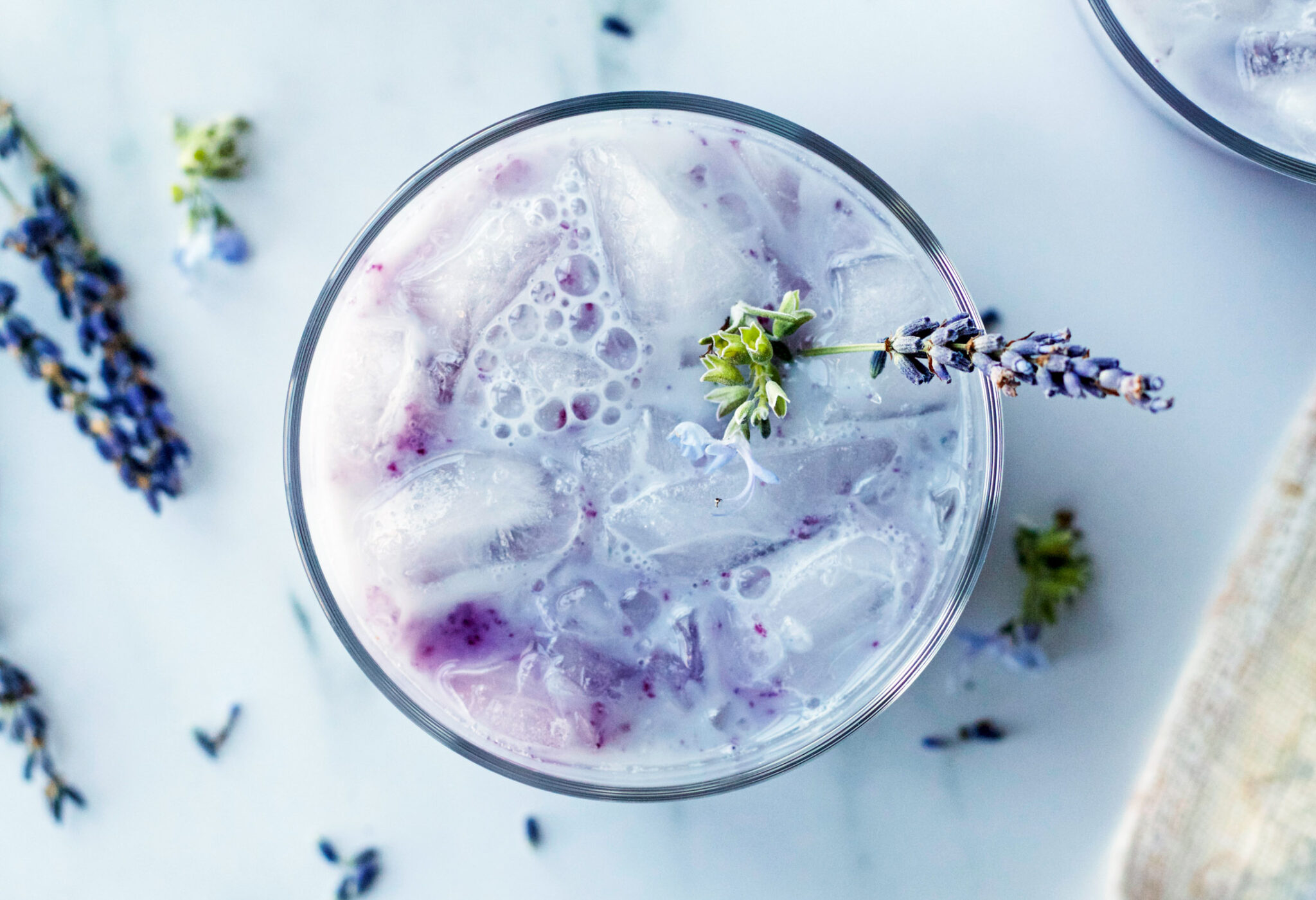 Blueberry Lavender Cooler - Peanut Butter and Fitness