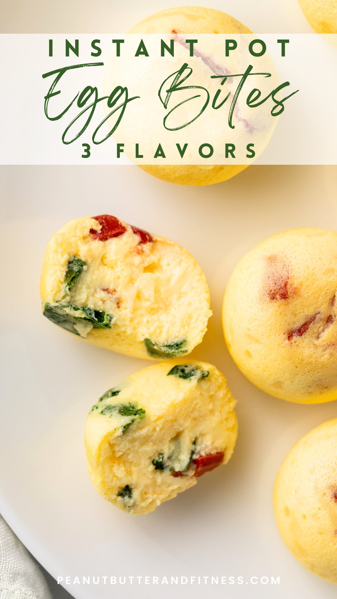 Instant Pot Egg Bites - Peanut Butter and Fitness