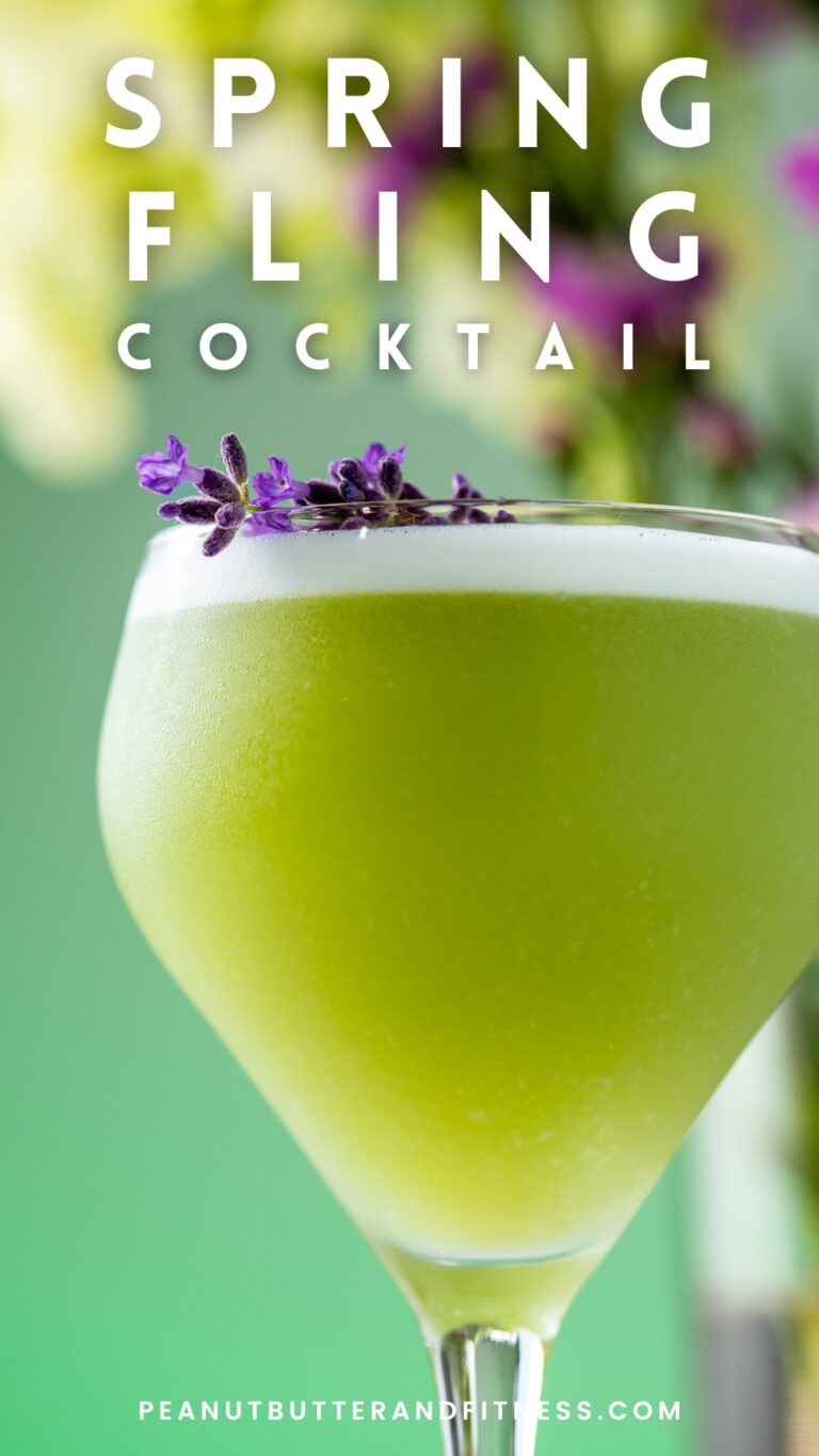 Spring Fling Cocktail - Peanut Butter and Fitness