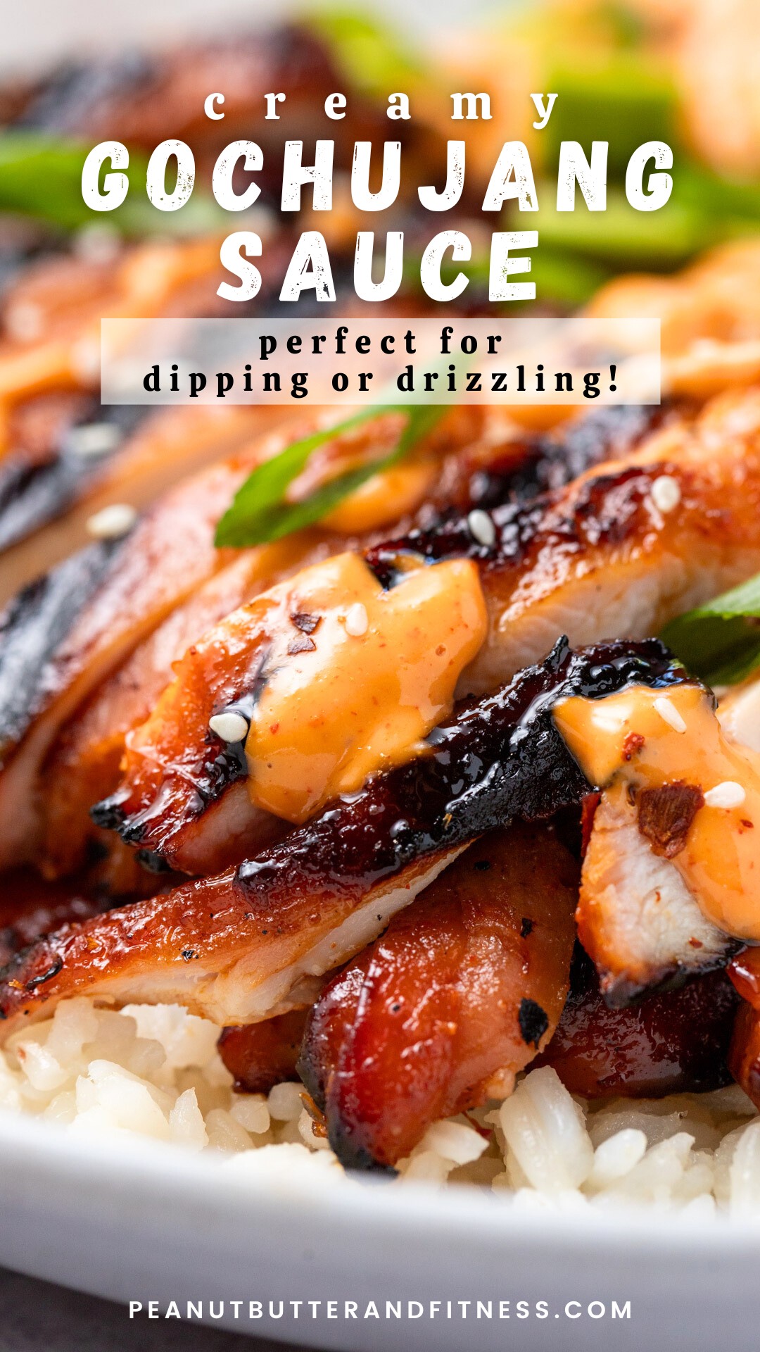 Creamy Gochujang Sauce - Peanut Butter and Fitness