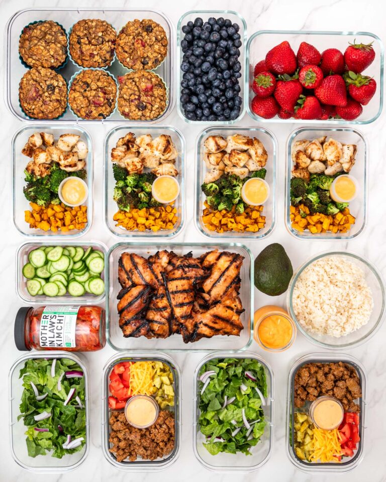Weekly Meal Plan - August 11th, 2024 - Peanut Butter and Fitness