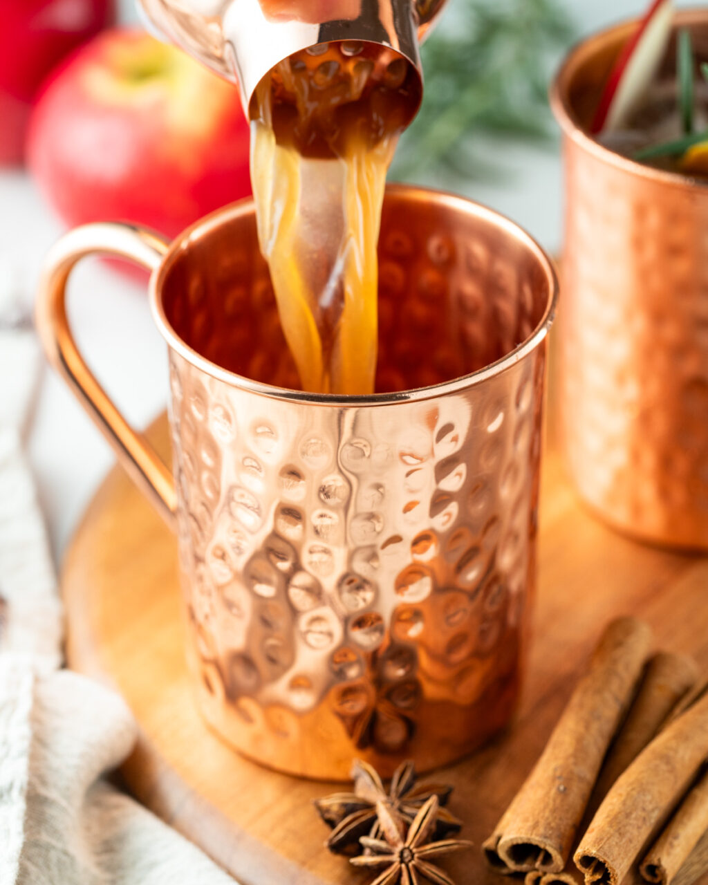 Apple Butter Rumbler Cocktail - Peanut Butter and Fitness