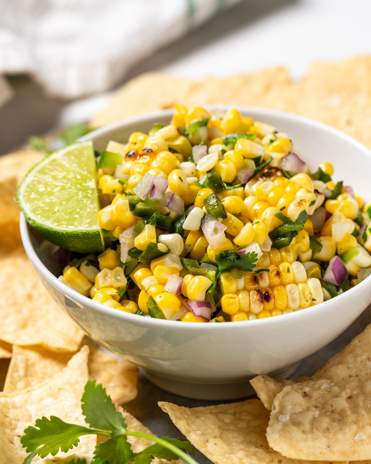 Copycat Chipotle Corn Salsa - Peanut Butter and Fitness