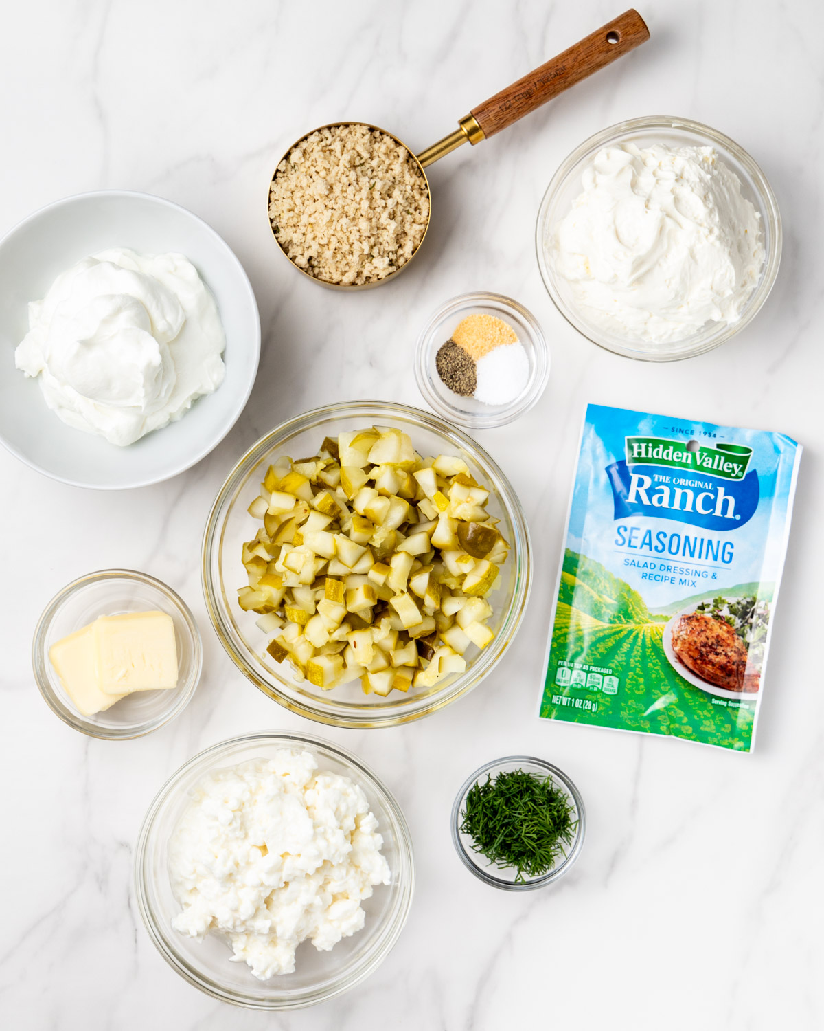 Higher Protein Fried Pickle Dip - Peanut Butter and Fitness