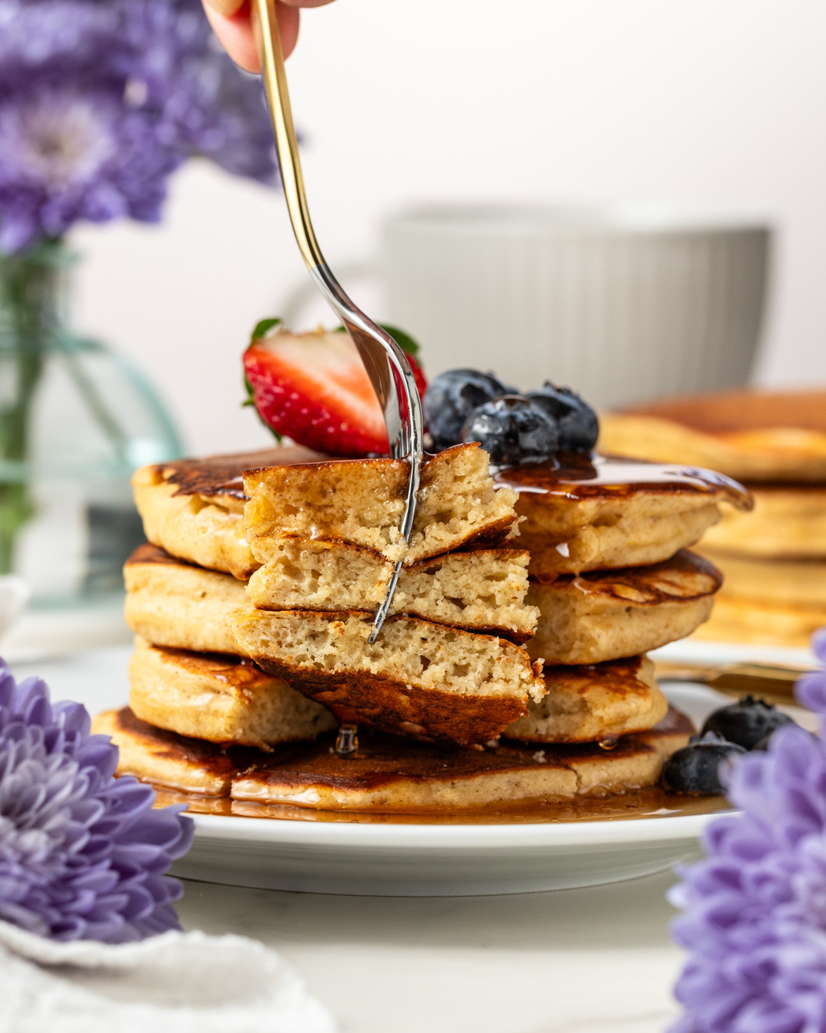 Greek Yogurt Pancakes - Peanut Butter and Fitness