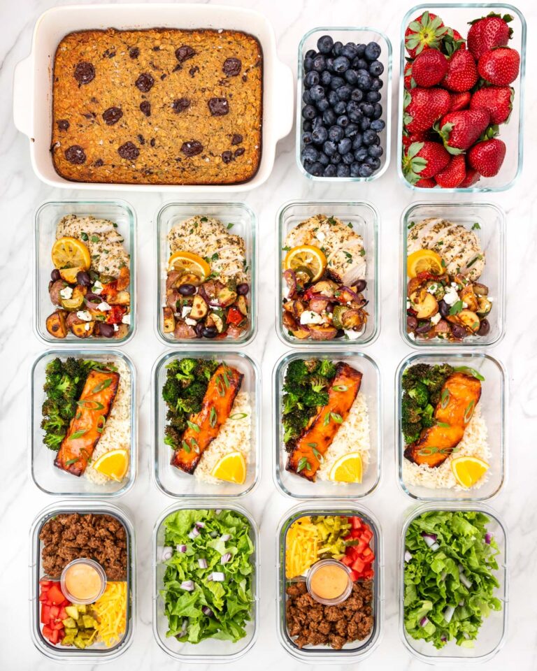 Weekly Meal Plan - May 4th, 2025 - Peanut Butter and Fitness